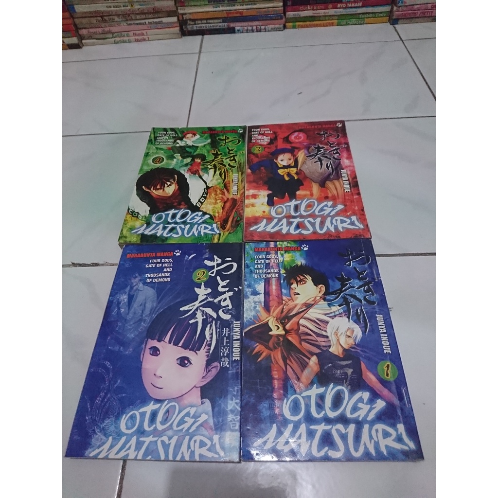 Jual komik Otogi Matsuri 1-4 og - junya inoue | Shopee Indonesia