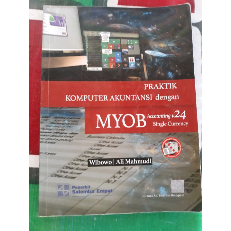 Jual BUKU PRAKTIK KOMPUTER AKUNTANSI DENGAN MYOB ACCOUNTING V24 | Shopee Indonesia