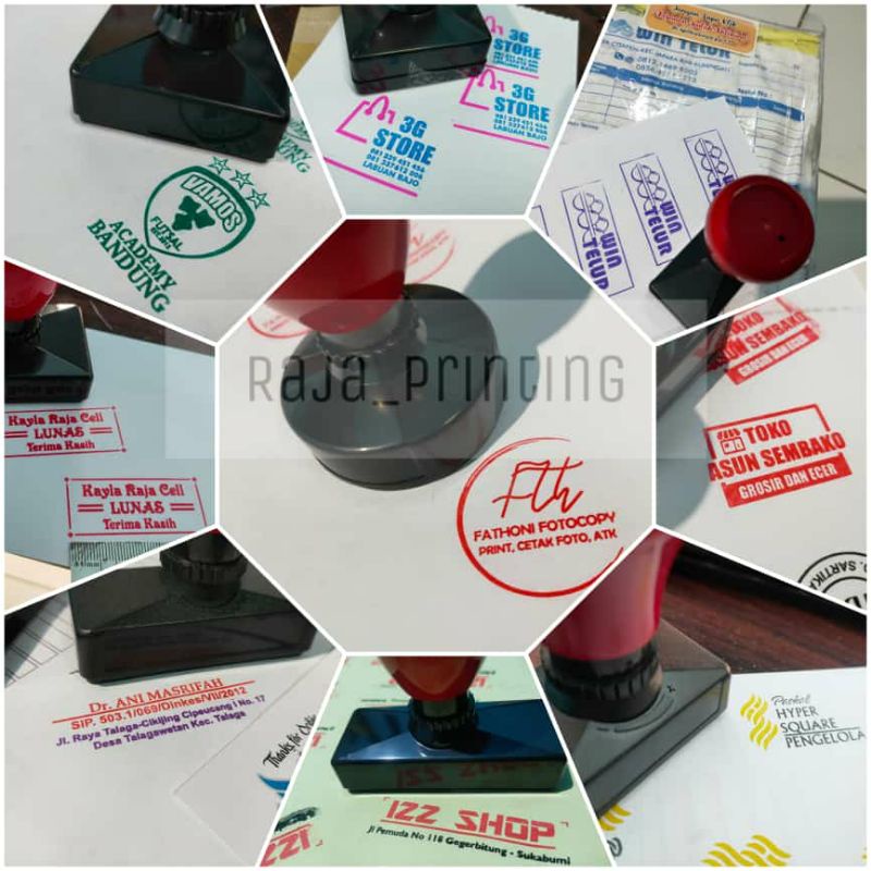 Jual STEMPEL OTOMATIS / CAP OTOMATIS GRATIS DESIGN / STAMPEL | Shopee ...