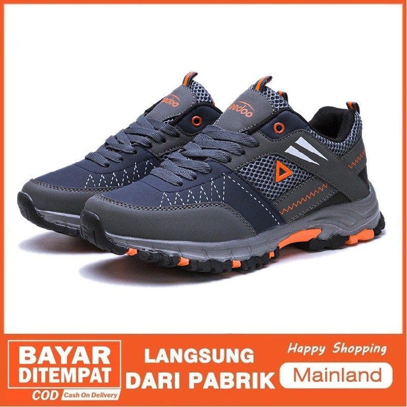 Jual Mainland Sepatu Hiking Outdoor Pria Sepatu Sneakers Gunung Camping ...