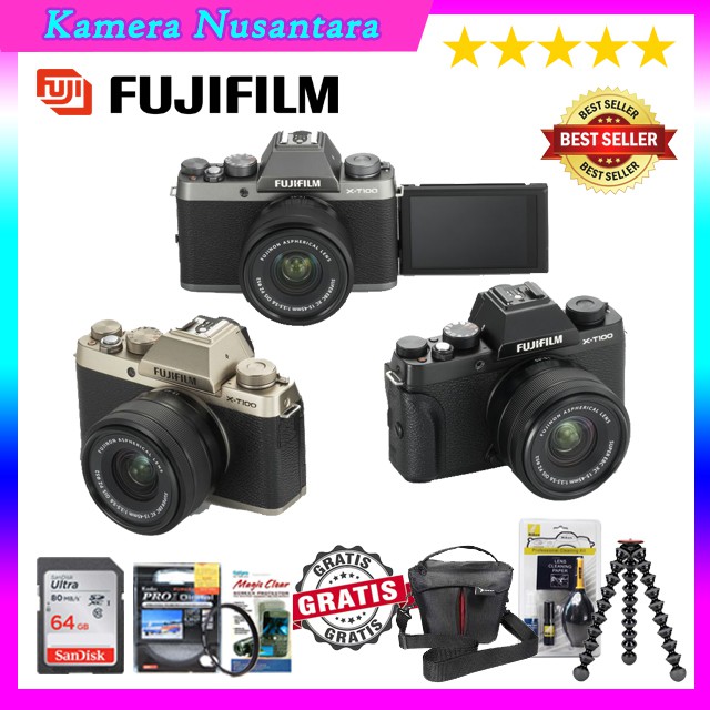 Jual FUJIFILM X-T100 / FUJIFILM XT100 / FUJI FILM X-T100 KIT 15-45MM ...