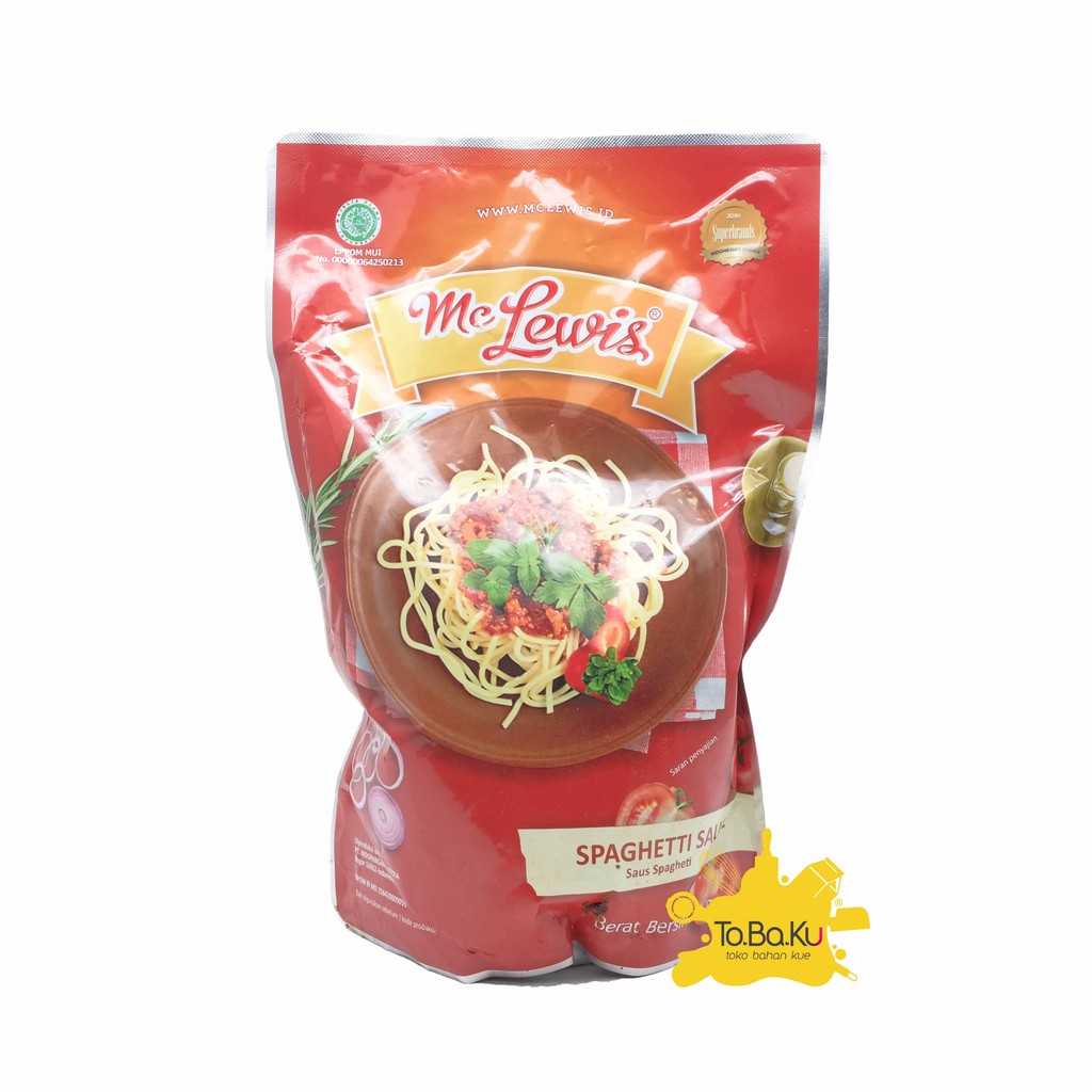 Jual Mc Lewis Spaghetti Bolognese/Barbeque/Blackpeper Sauce 1kg ...