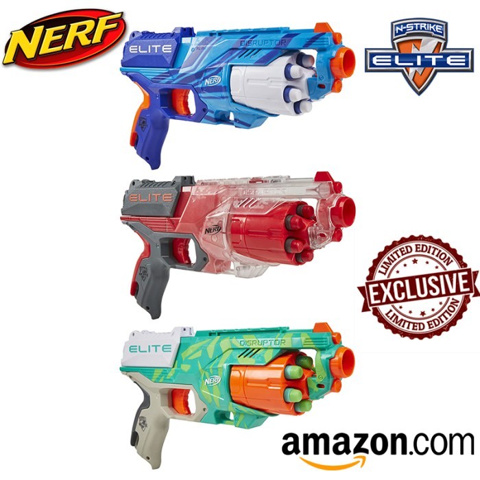 Jual Nerf N-Strike Elite Disruptor Blaster Amazon Exclusive Limited ...
