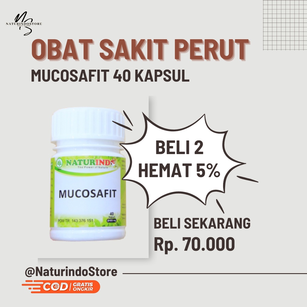 Jual MUCOSAFIT Obat Asam Lambung Maag GERD Herbal Tanpa Eefek Samping ...