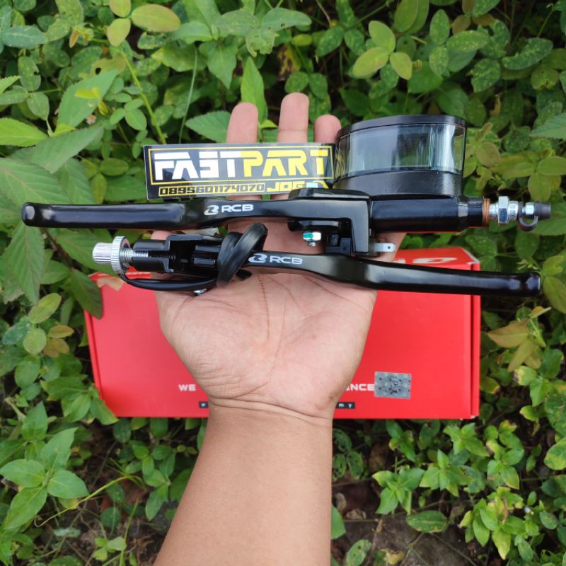 Jual MASTER REM RCB TIPE E2 14MM & HANDLE HENDEL KOPLING REM KIRI RCB ...