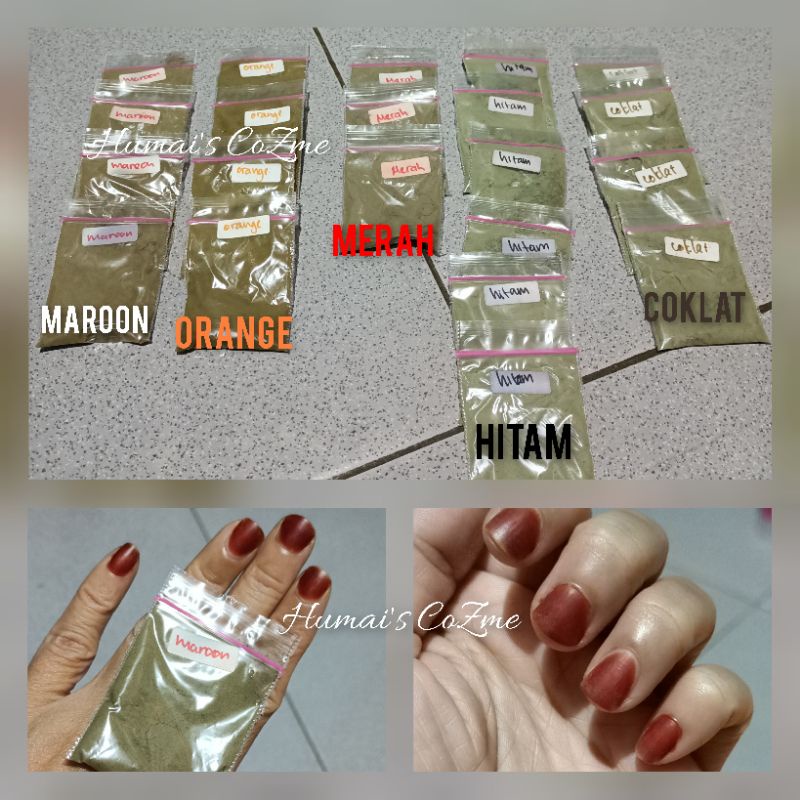 Jual KUTEK BUBUK PACAR HALAL BISA DIPAKAI UNTUK SHOLAT | Shopee Indonesia