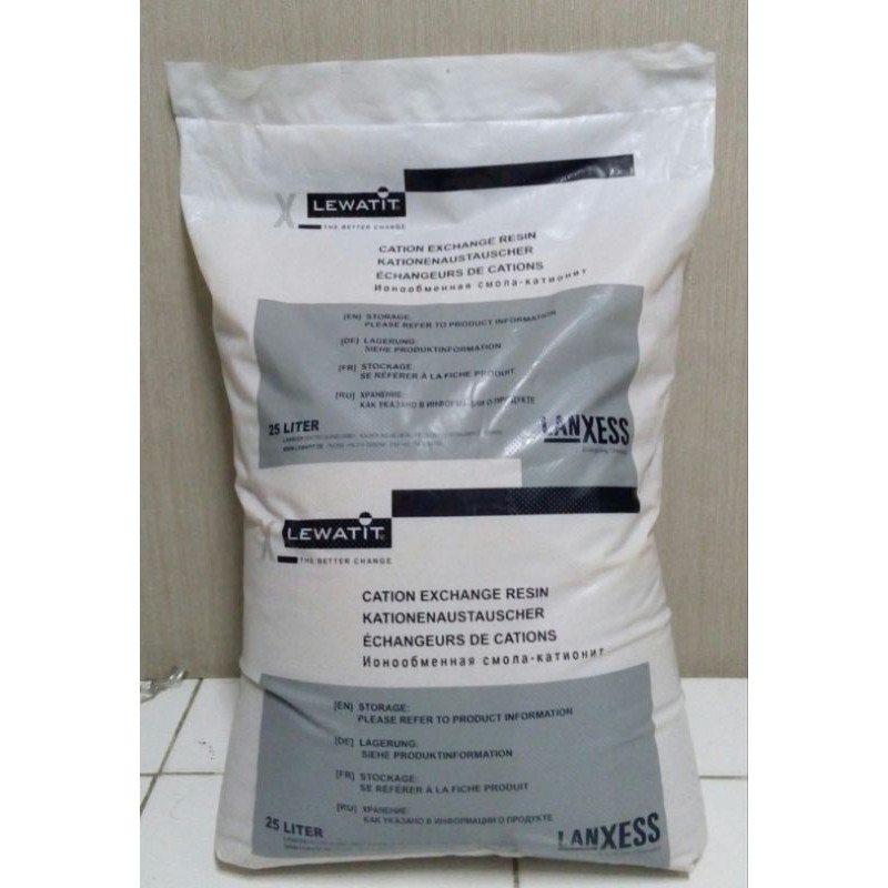 Jual RESIN cation lewatit S-80 SOFTENER resin cation lewatit 25ltr ...