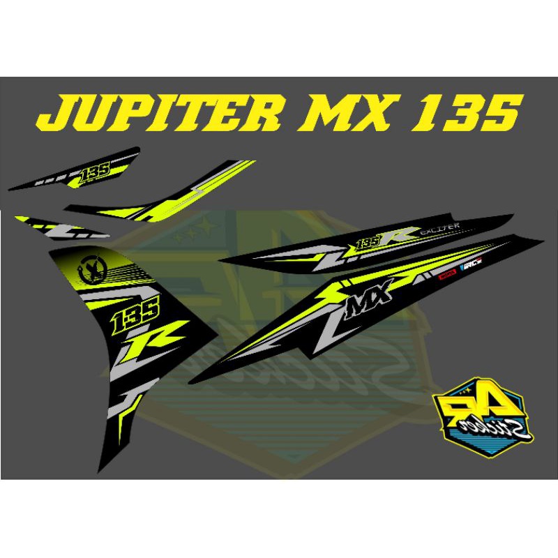 Jual Striping Jupiter Mx 135 Striping Mx New Sticker Jupiter Mx ...