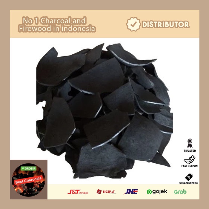 Jual Arang Briket Hexagonal 1 Kg BBQ Premium Food Grade Areng Barbeque ...