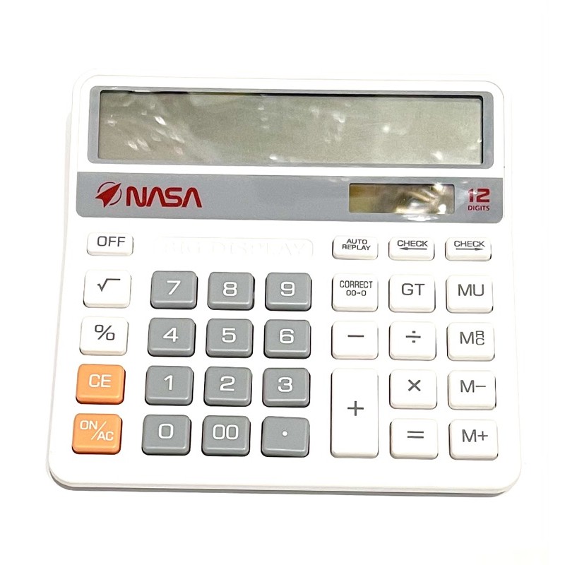 Jual Kalkulator NASA 12 Digits NASA Kalkulator Layar Besar Large ...