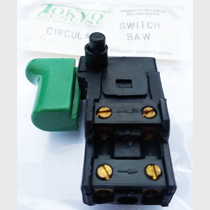 Jual Switch Saklar Mesin Circular Saw Kayu 4 Kabel Saklar Mesin Gergaji ...