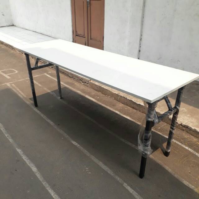 Jual Meja panjang lipat HPL | Shopee Indonesia