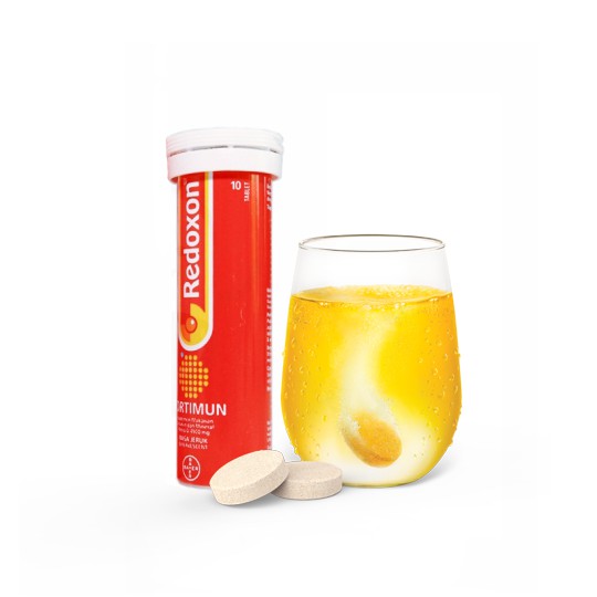 Jual REDOXON FORTIMUN 10 TABLET EFFERVESCENT TUBE TABUNG READY ...
