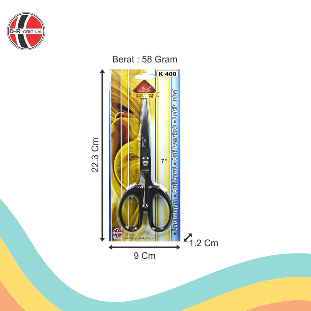 Jual GUNTING IDEAL K-400 (1 PCS) | Shopee Indonesia