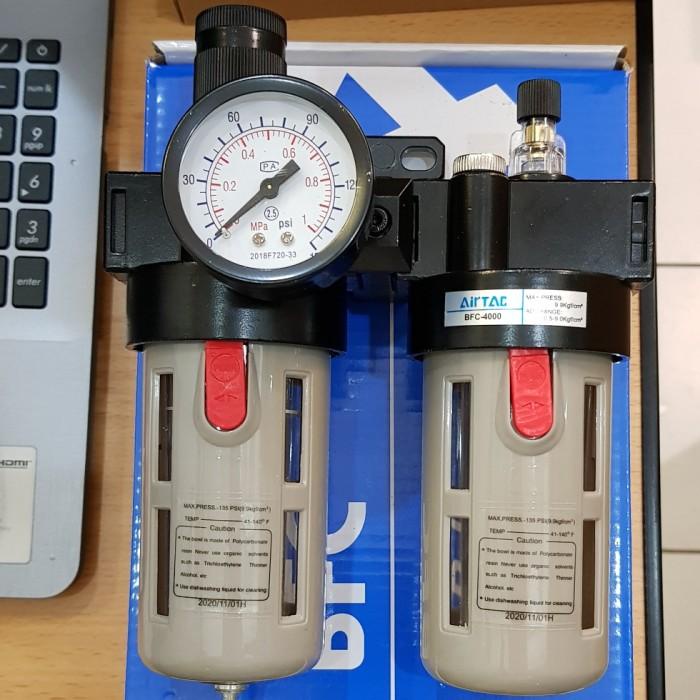 Jual Regul Bfc-4000 Airtac Air Filter Regulator Unit Bfc 4000 Bfc4000 1/2 Inchi | Shopee Indonesia