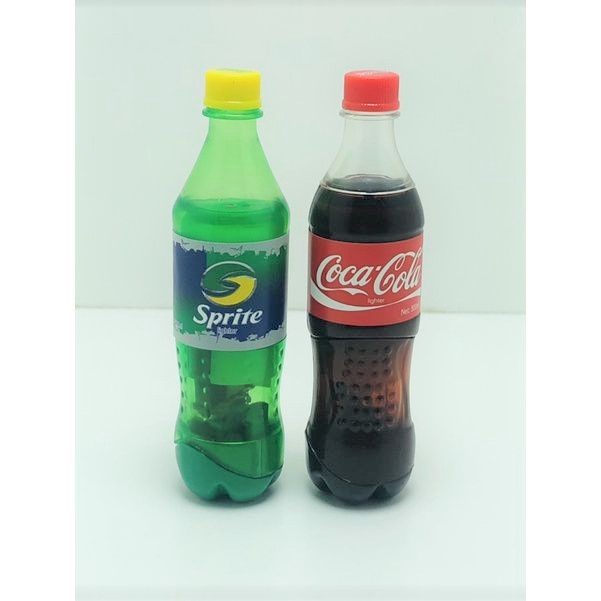Jual Korek Api Miniatur Botol Minuman Soda 3D Lighter Koleksi Unik ...