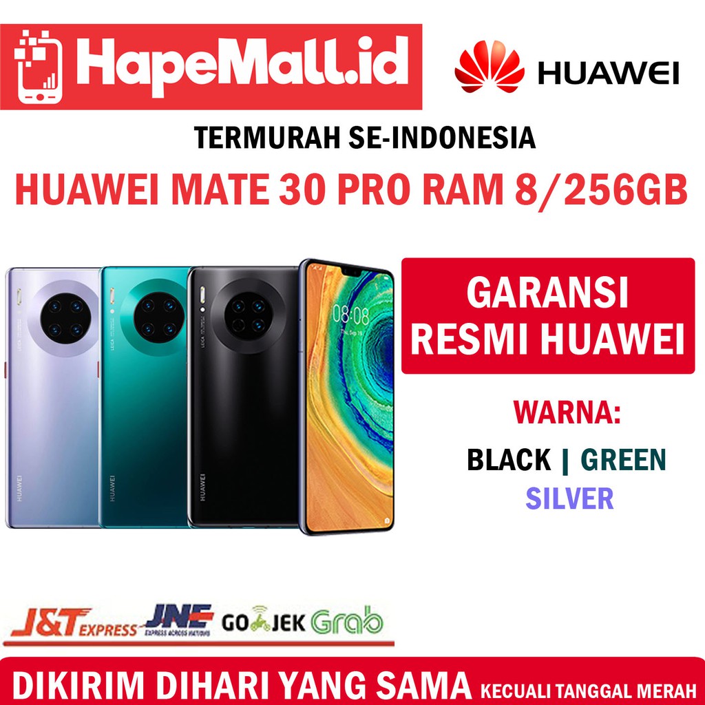 Jual HUAWEI MATE 30 PRO LIO-L29 RAM 8/256GB GARANSI RESMI HUAWEI ...