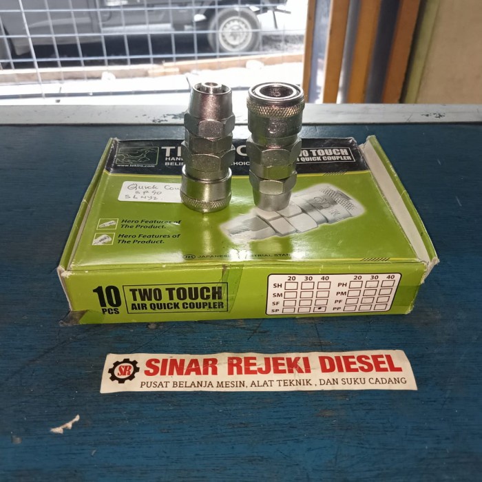 Jual Quick Coupler Copler Kopler SP40 SP 40 Sambungan Coupling Tekiro ...
