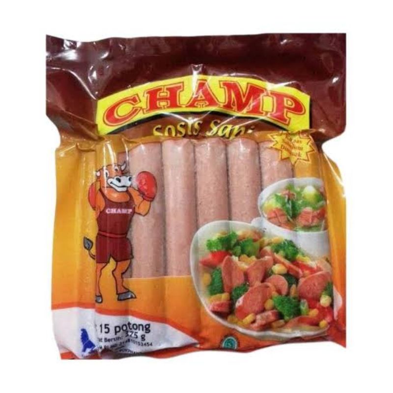 Jual Champ Sosis Sapi 375gr Beef Sausages Champ Sosis Sapi 375gr Beef ...