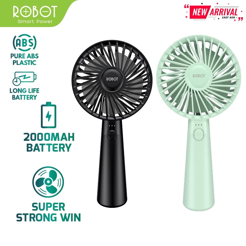 Jual Kipas Robot Portable Mini Fan RT-BFs1 garansi 1 tahun | Shopee ...