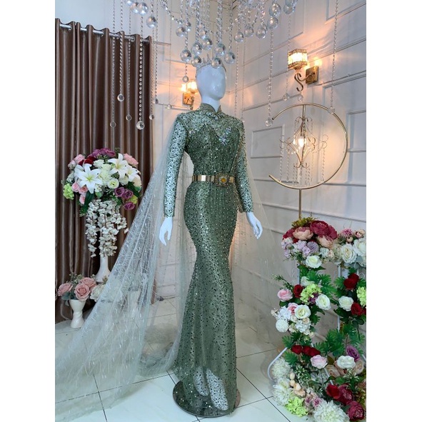 Jual GAUN PENGANTIN SLIM MEWAH LIMITED EDITION.. | Shopee Indonesia