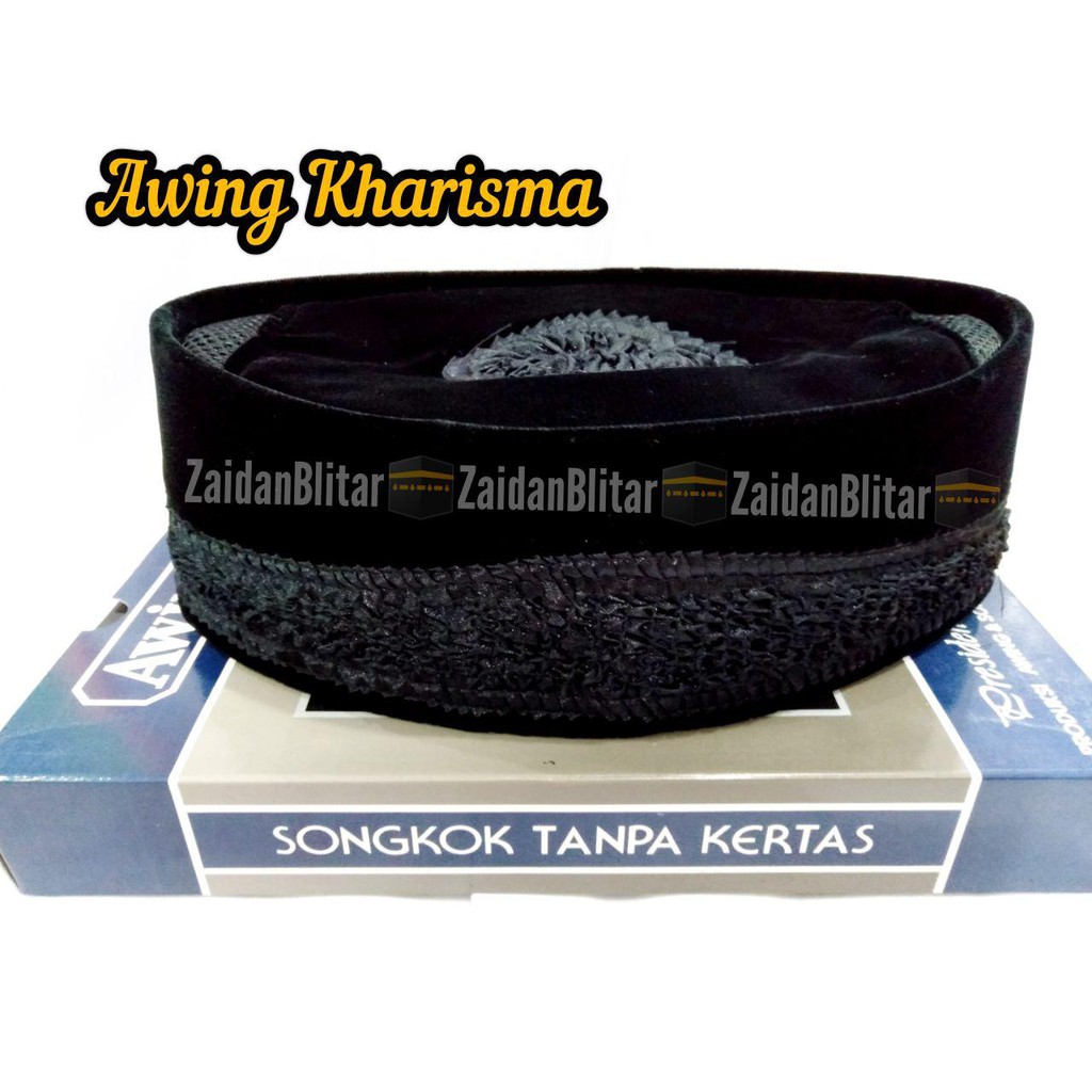 Jual KOPIAH SONGKOK KOPYAH AWING KHARISMA BLUDRU MURAH TERLARIS NYAMAN ...