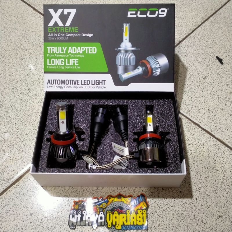 Jual Lampu Mobil Luminos X7 H11 HB4 HB3 1 warna Putih | Shopee Indonesia