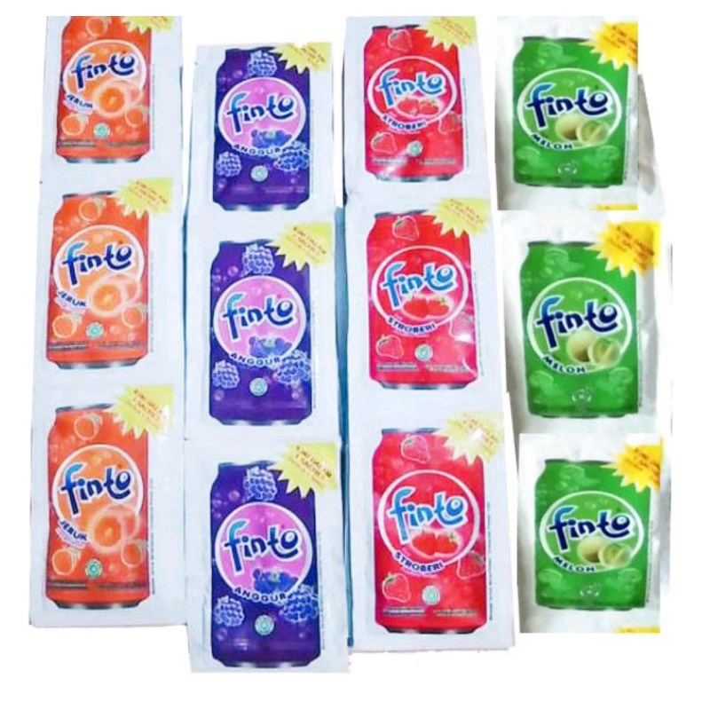 Jual Finto minuman serbuk renceng (10 sachet) | Shopee Indonesia