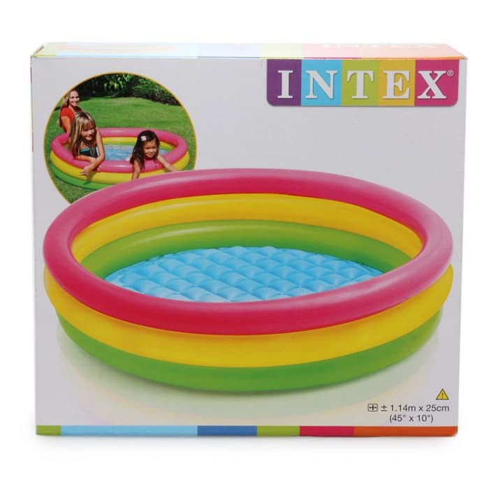 Jual Intex Sunset Glow Pool 57412 - Kolam Renang Sedang 114x25cm ...