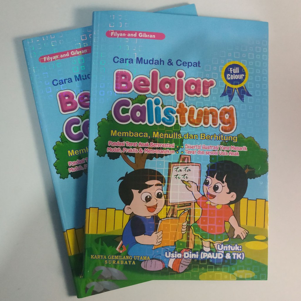 Jual Buku calistung, Cara Cepat dan Mudah Belajar Calistung (Membaca ...
