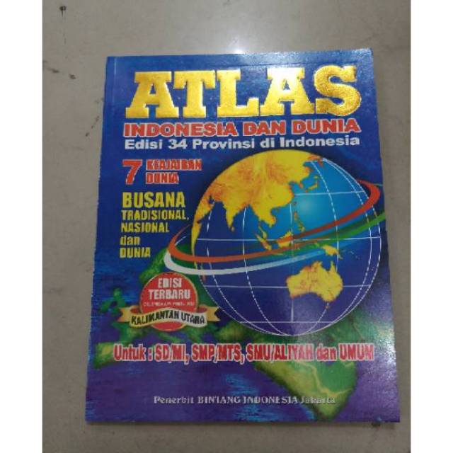 Jual Buku Atlas / Peta Besar | Shopee Indonesia