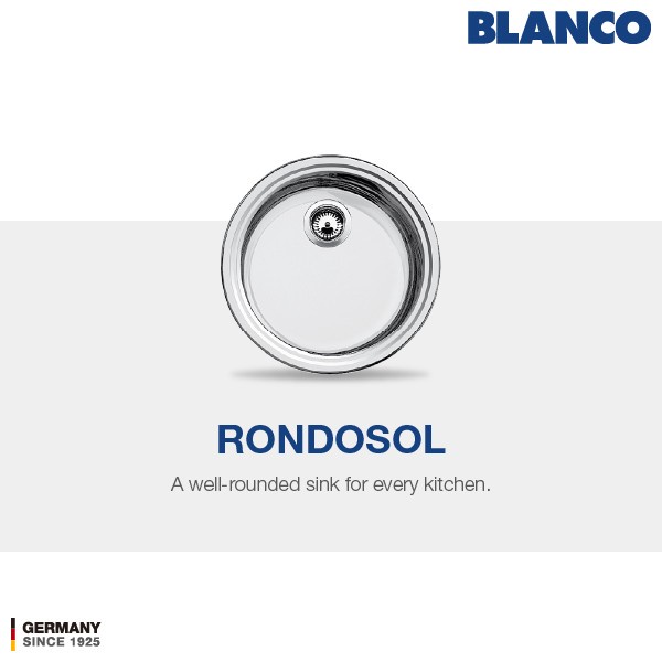 Jual BLANCO Rondosol Stainless Steel Kitchen Sink - Bak Cuci Piring ...