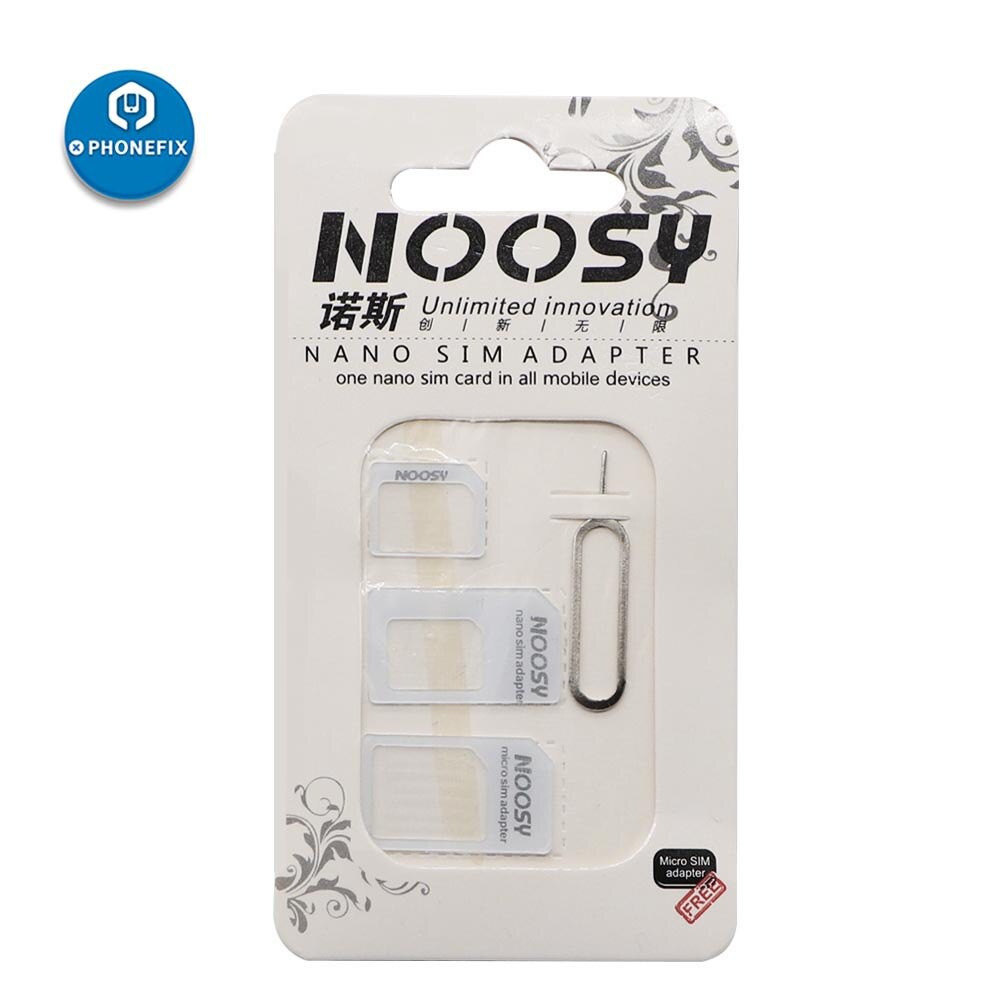 Jual Noosy Simcard Ejector Adapter Kartu Sim Micro Mini Standar 3 in 1 ...