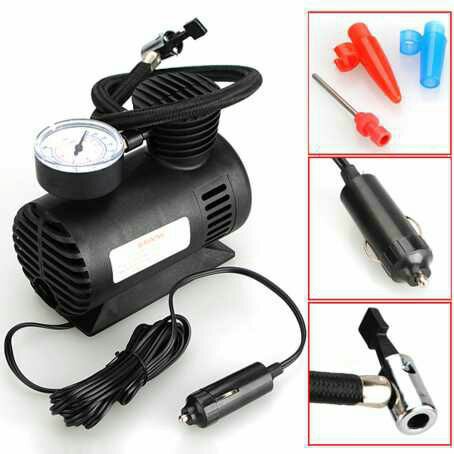 Jual TERMURAH - Pompa Ban Mini Elektrik Compresor (kompresor mini ...