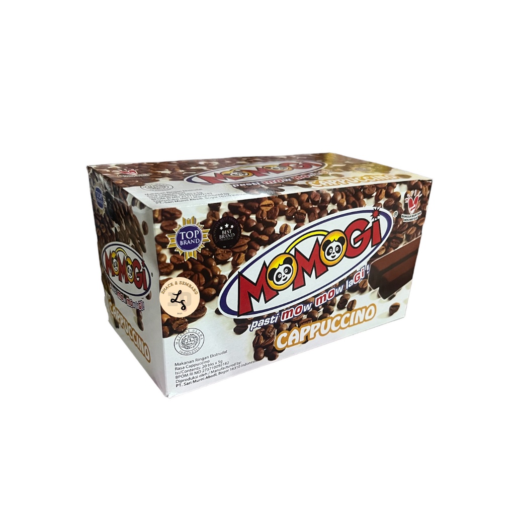 Jual MOMOGI Coklat/Jagung Bakar/Keju/Tutti Fruitti - Isi 20pcs @5gr | Shopee Indonesia