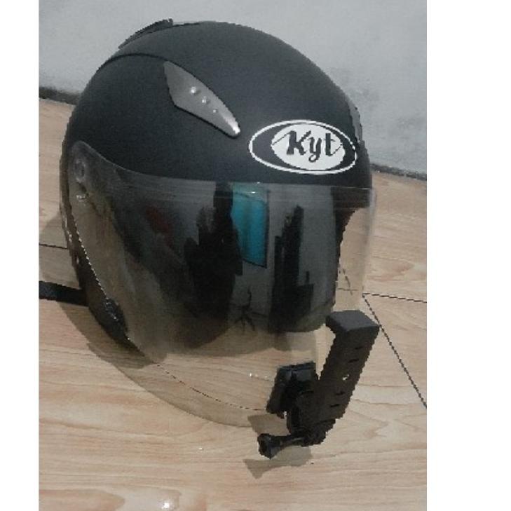 Jual Model Baru Motovlog Helmet Mounting HP Chin Mount Helm Bike Half ...