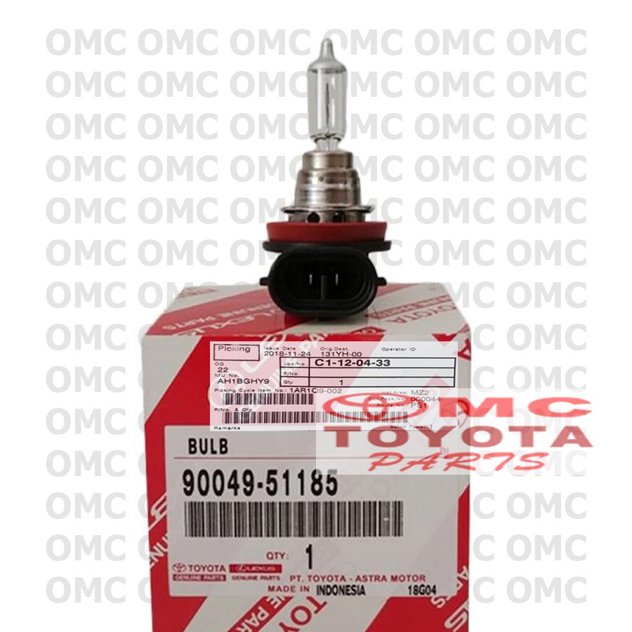 Jual Bohlam H16 Fog Lamp Foglamp Kabut Avanza Xenia Agya Ayla Rush ...