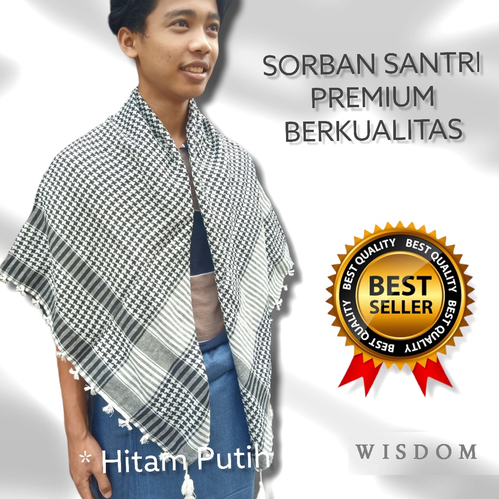 Jual Sorban / Sorban Pria / Sorban Premium sorban Ronce / Sorban Rumbai ...
