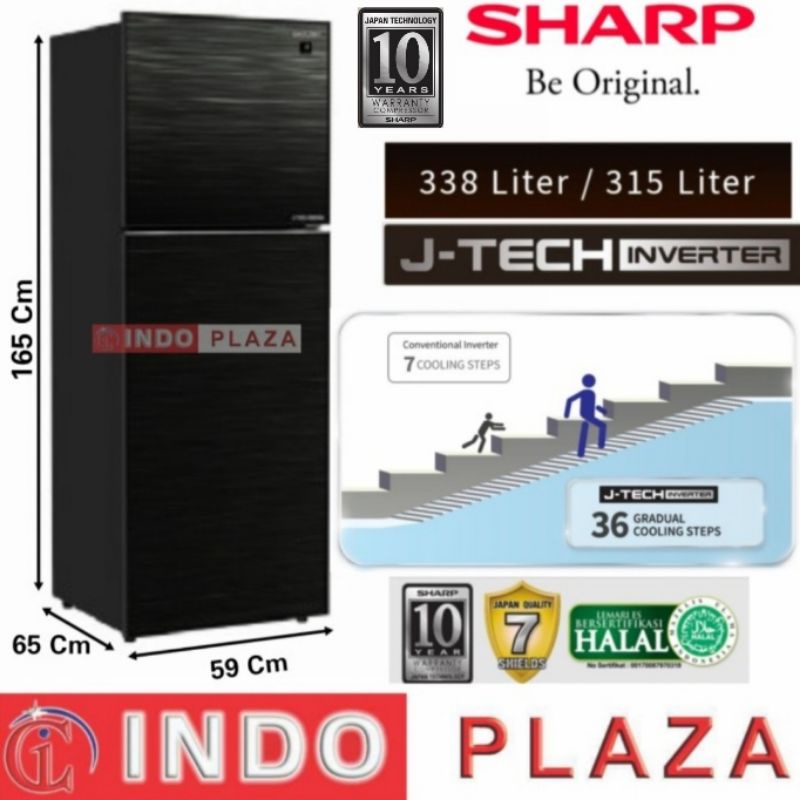 Jual KULKAS SHARP 2 pintu Jumbo J-TECH INVERTER SJ-426GI-MK | Shopee Indonesia