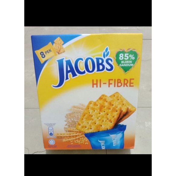 Jual jacobs crackers hi-fibre Biscuit biskuit 144gr | Shopee Indonesia