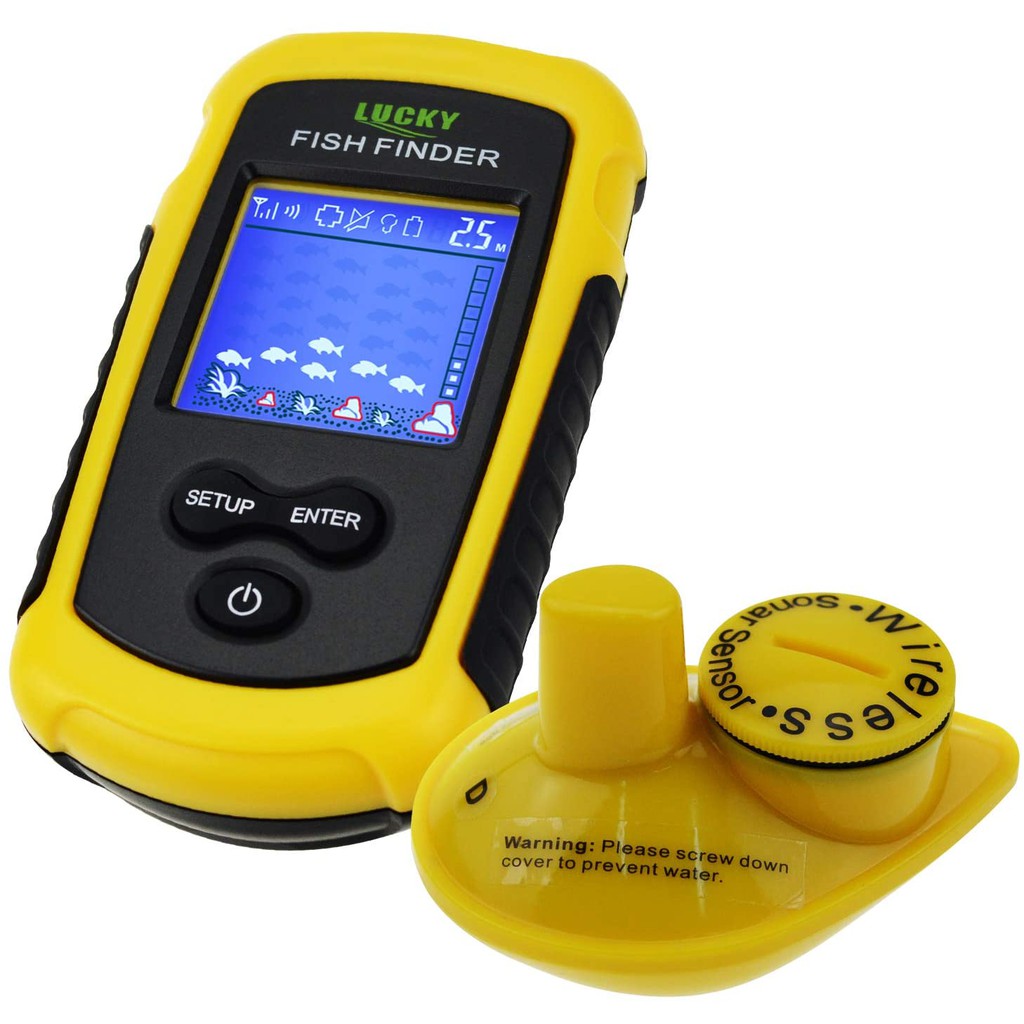 Jual Wireless Fish Finder Lucky Pelacak Ikan Tanpa Kabel FFCW1108 ...