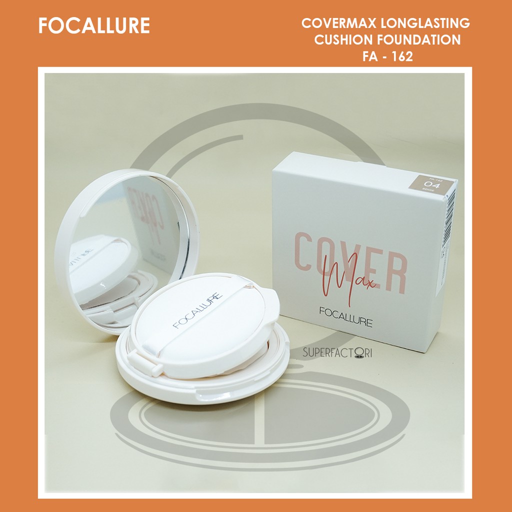 Jual (READY STOCK) Focallure Covermax Longlasting Cushion Foundation ...