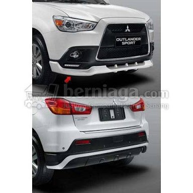 Jual body kit mitsubishi outlander bodykit outlander bahan duraflex ...