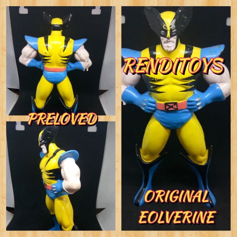 Jual Action Figure X-Men Wolverine Original Marvel Texas Chicken ...