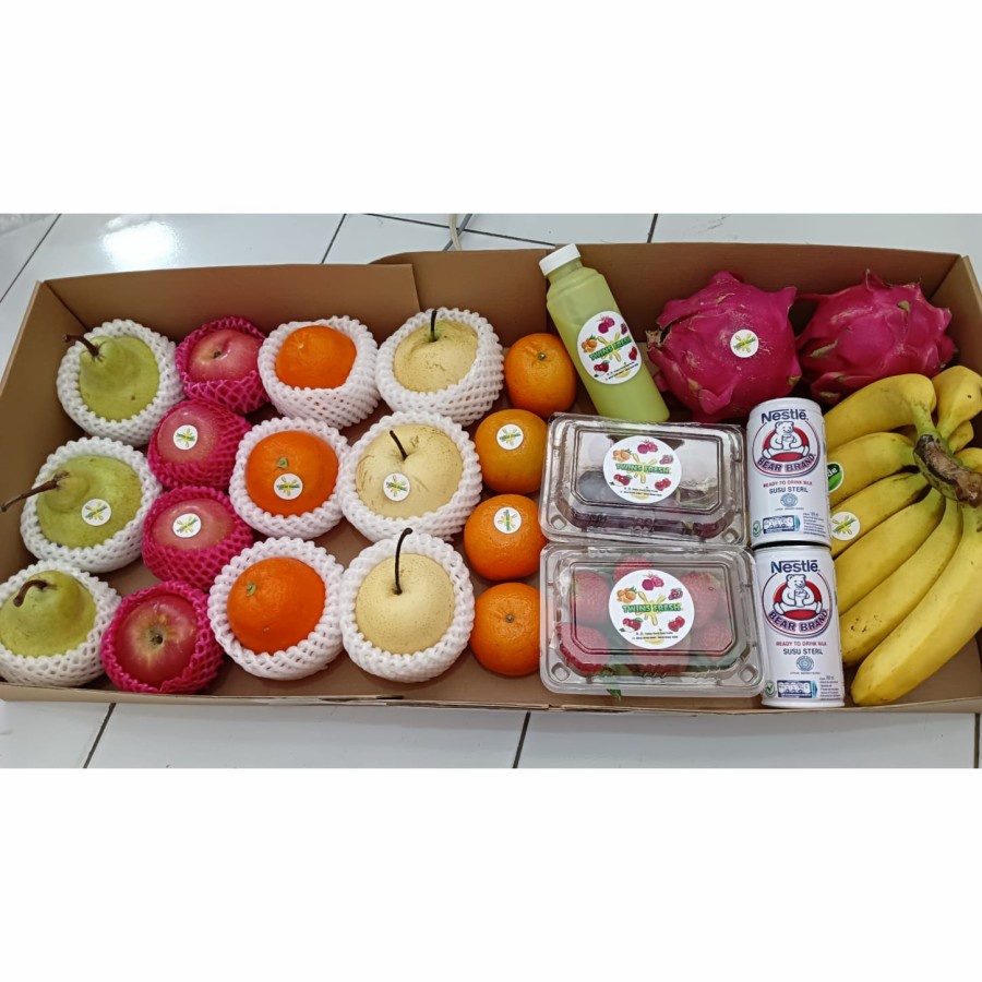 Jual Buah-buahan Fresh - Paket 4 Hampers Buah - Sehat Segar - Twins ...