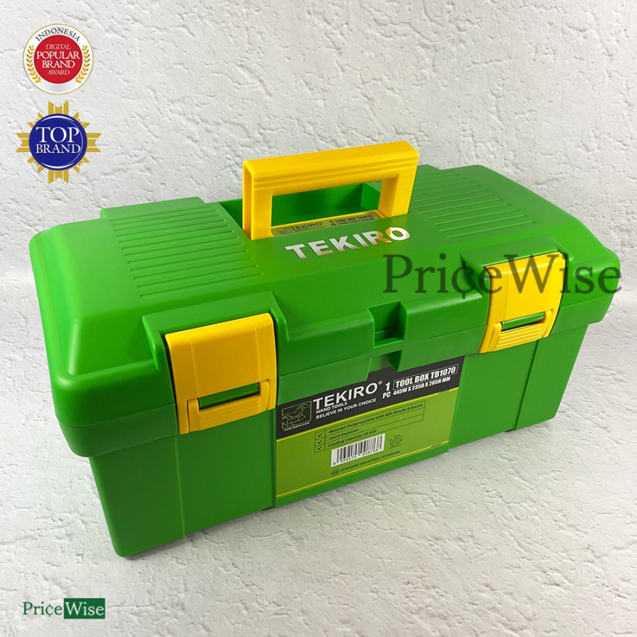 Jual Tool Box Plastik TB1070 Tekiro / Kotak Perkakas PVC | Shopee Indonesia
