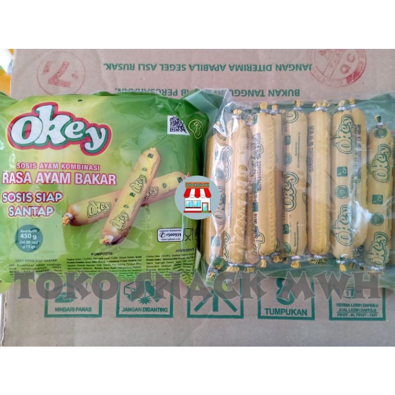 Jual Sosis Okey Rasa Ayam Bakar | Shopee Indonesia