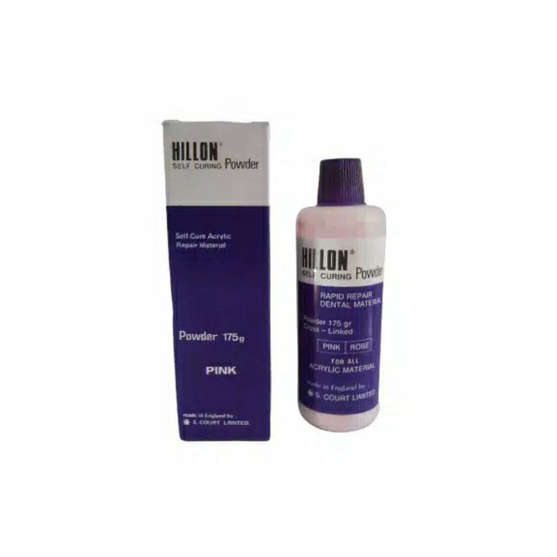 Jual Hillon Powder Bubuk Serat 175 gram Self Curing Acrylic Rapid ...