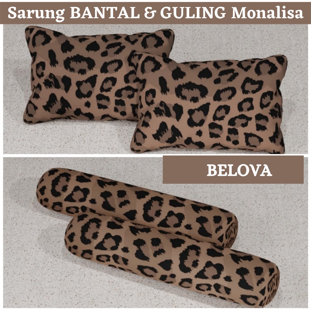 Jual Sarung Bantal Guling MONALISA Ukuran 50 X 69 cm | Shopee Indonesia