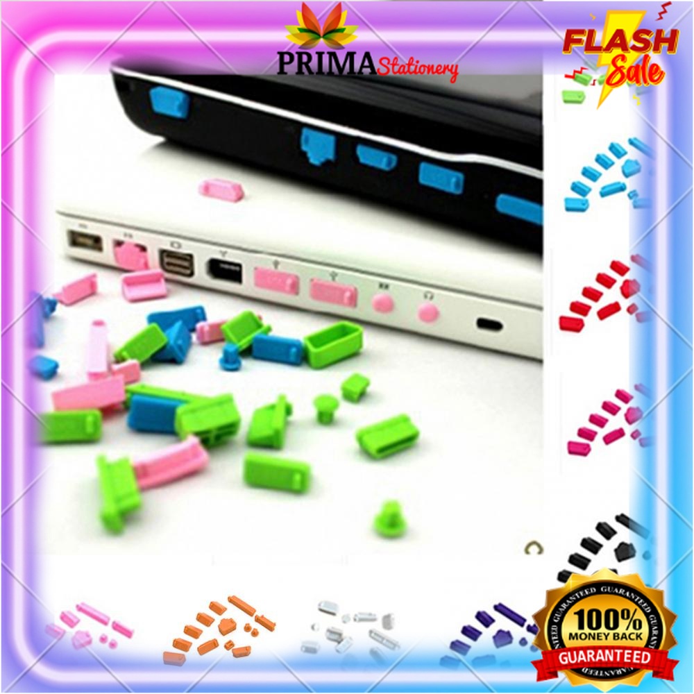 Jual 13pcs / Set Plug Penutup Port Laptop Universal Bahan Silikon Anti ...